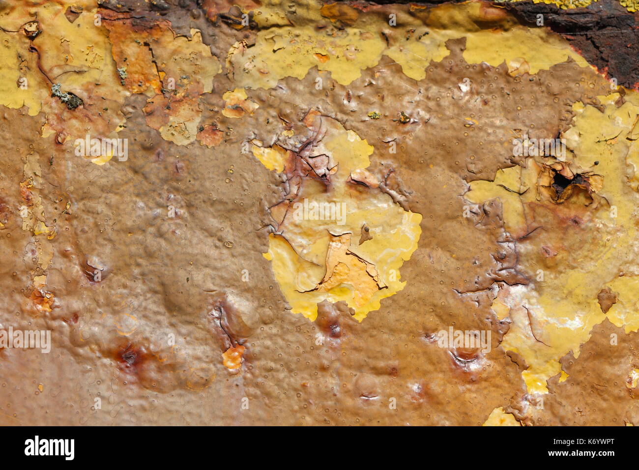 brown rusty metal wall, background picture Stock Photo - Alamy