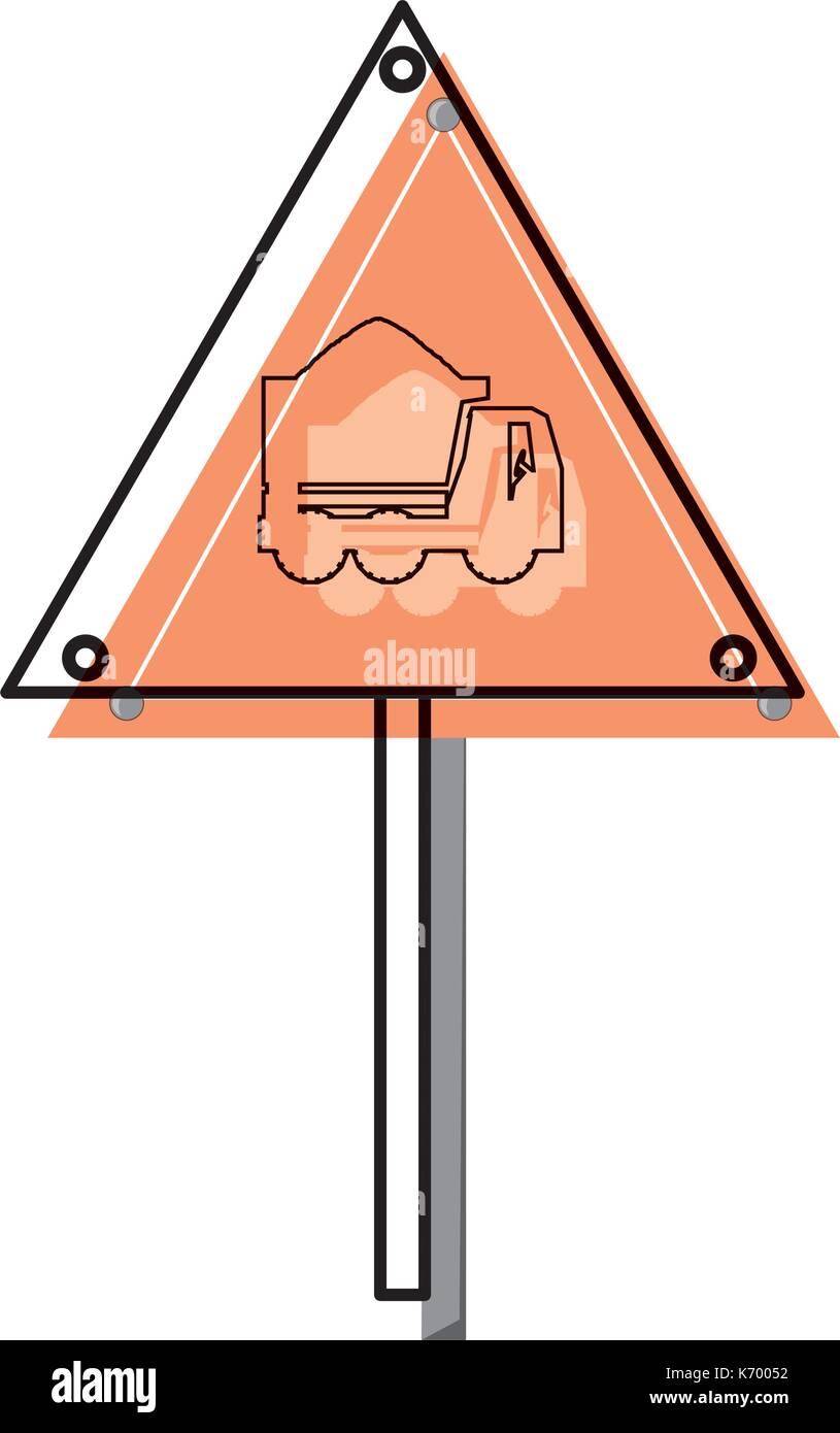 construction warning sign Stock Vector Image & Art - Alamy