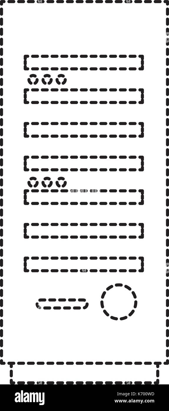 computer tower isolated icon Stock Vector Image & Art - Alamy