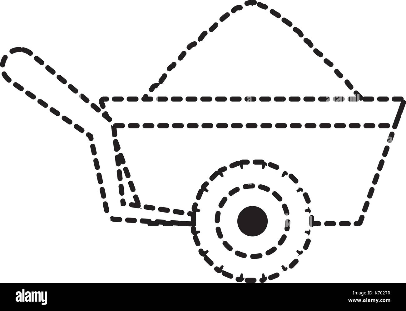 construction wheelbarrow icon Stock Vector Image & Art - Alamy