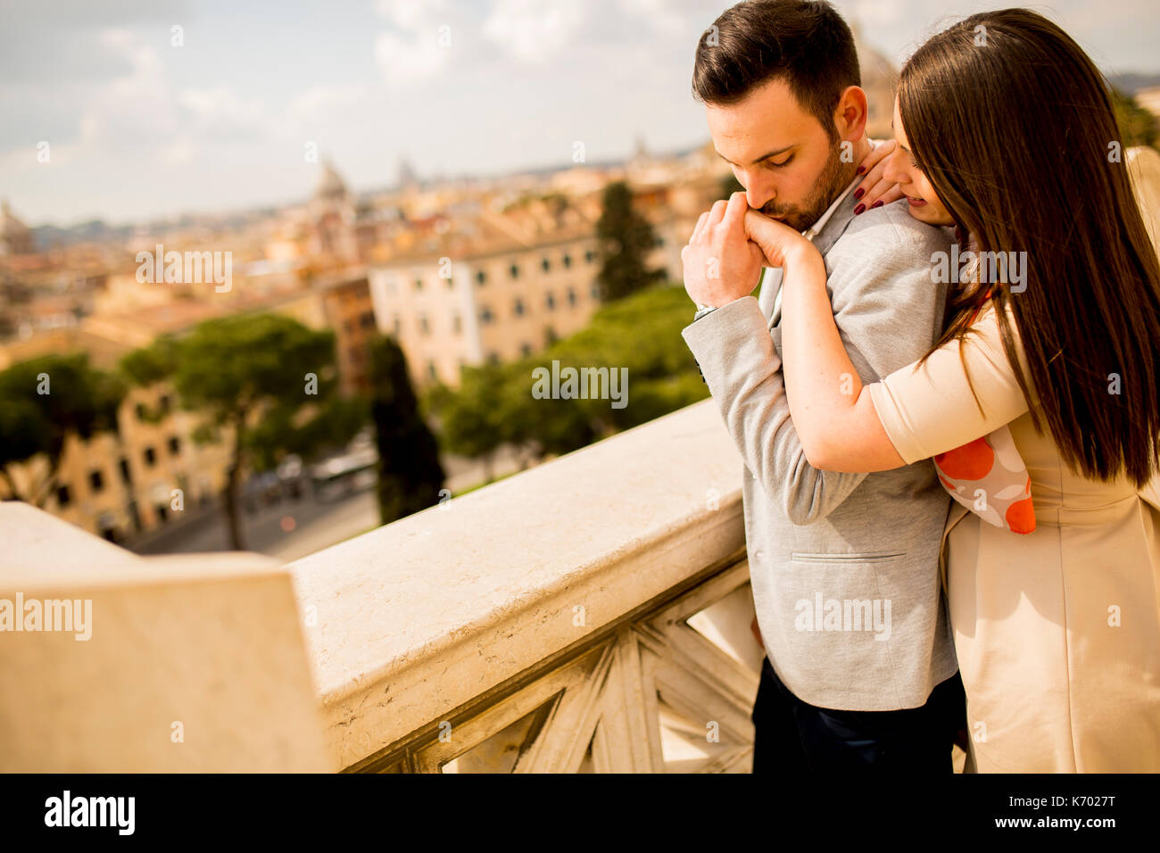 Happy tourist in italy hi-res stock photography and images - Alamy