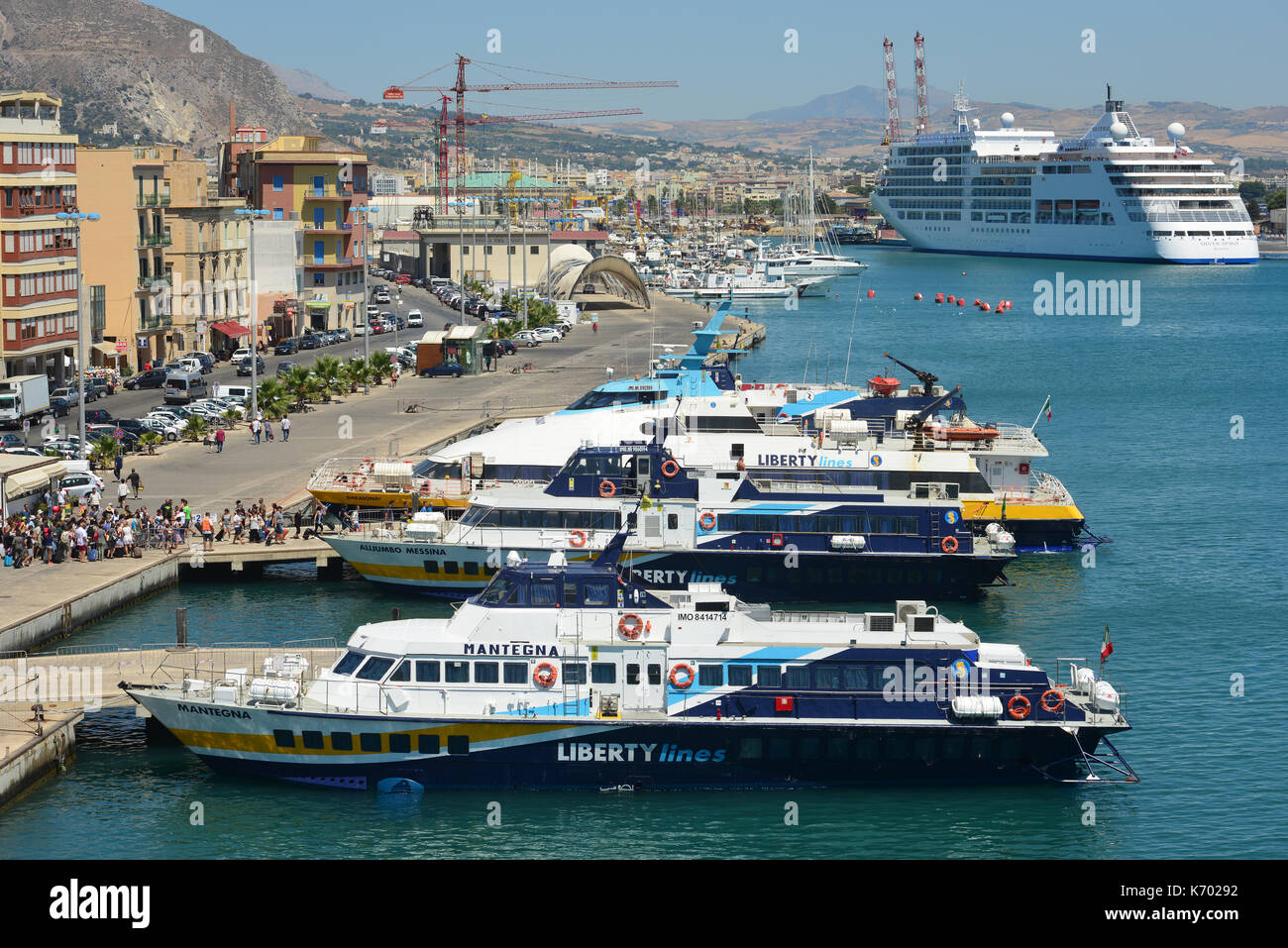 Trapani, Sicily, Italy Stock Photo - Alamy