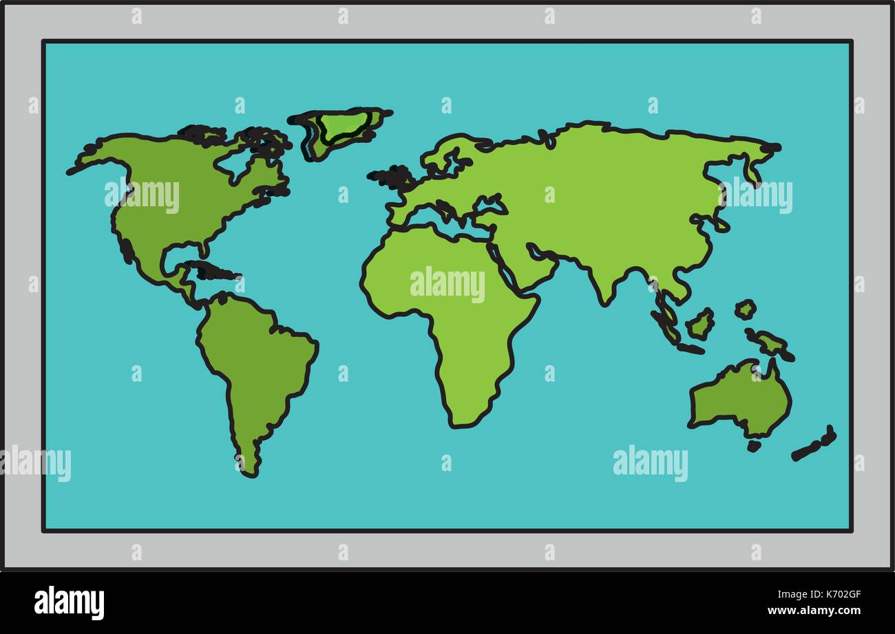 Worldmap countries Stock Vector Images - Alamy