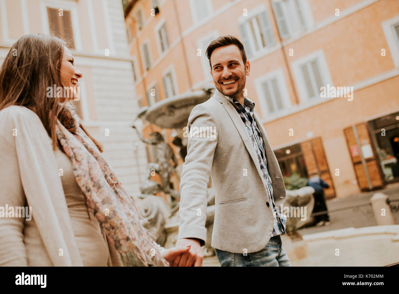 Young people holiday rome hi-res stock photography and images - Alamy