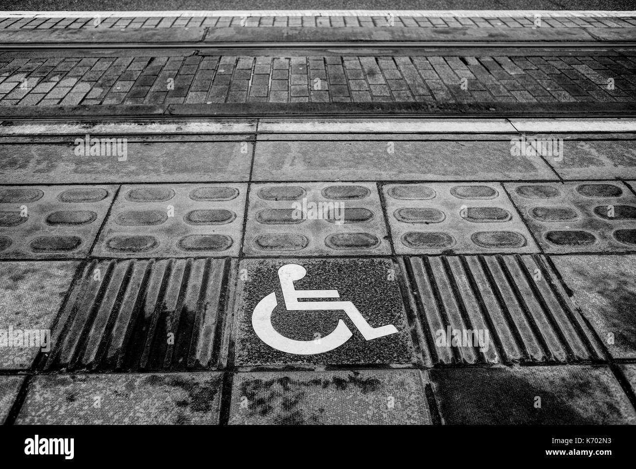 Accessible platform Black and White Stock Photos & Images - Alamy