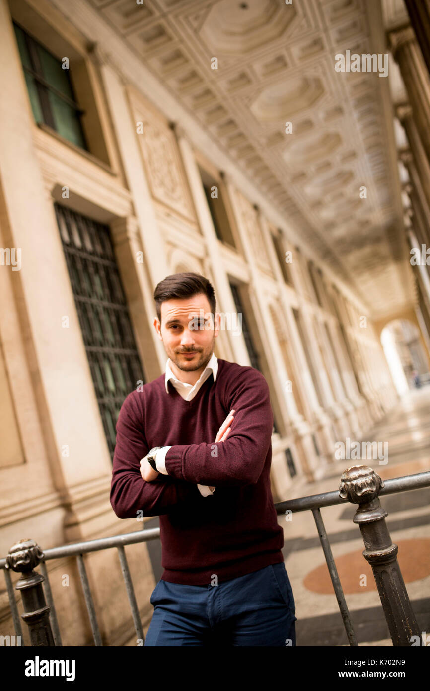 Man standing outdoor hi-res stock photography and images - Alamy