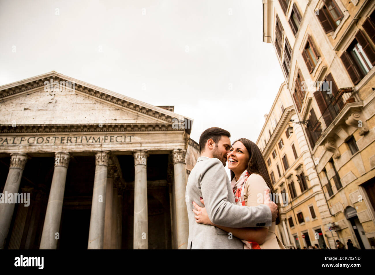 Couple tourist rome romantic hi-res stock photography and images - Alamy