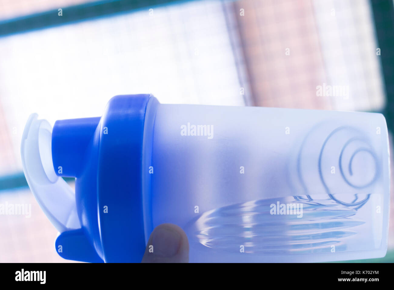 Whey protein shake shaker beaker for mixing post workout drinks in the ...