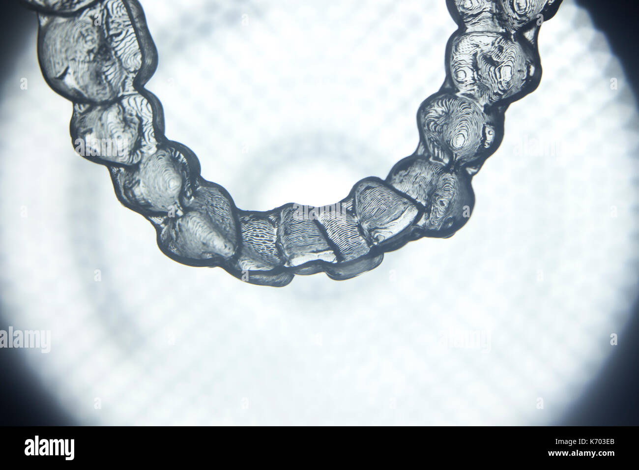 Invisible teeth retainers orthodontic brackets. Plastic modern ...