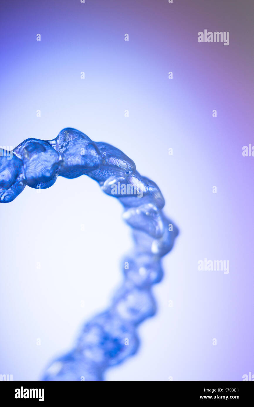 Invisible teeth retainers orthodontic brackets. Plastic modern ...