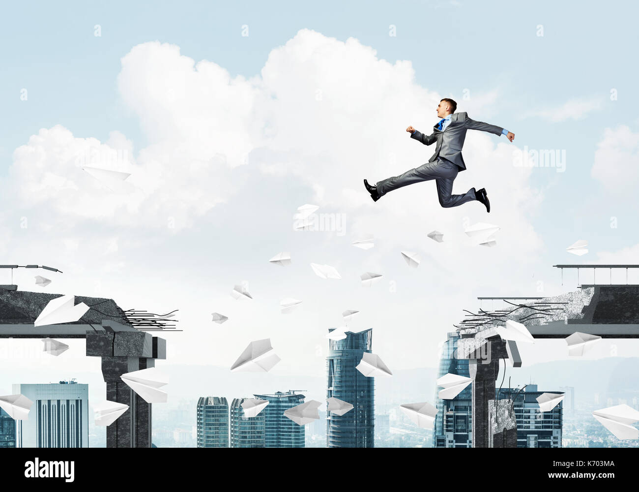 Problem and difficulties overcoming concept Stock Photo - Alamy