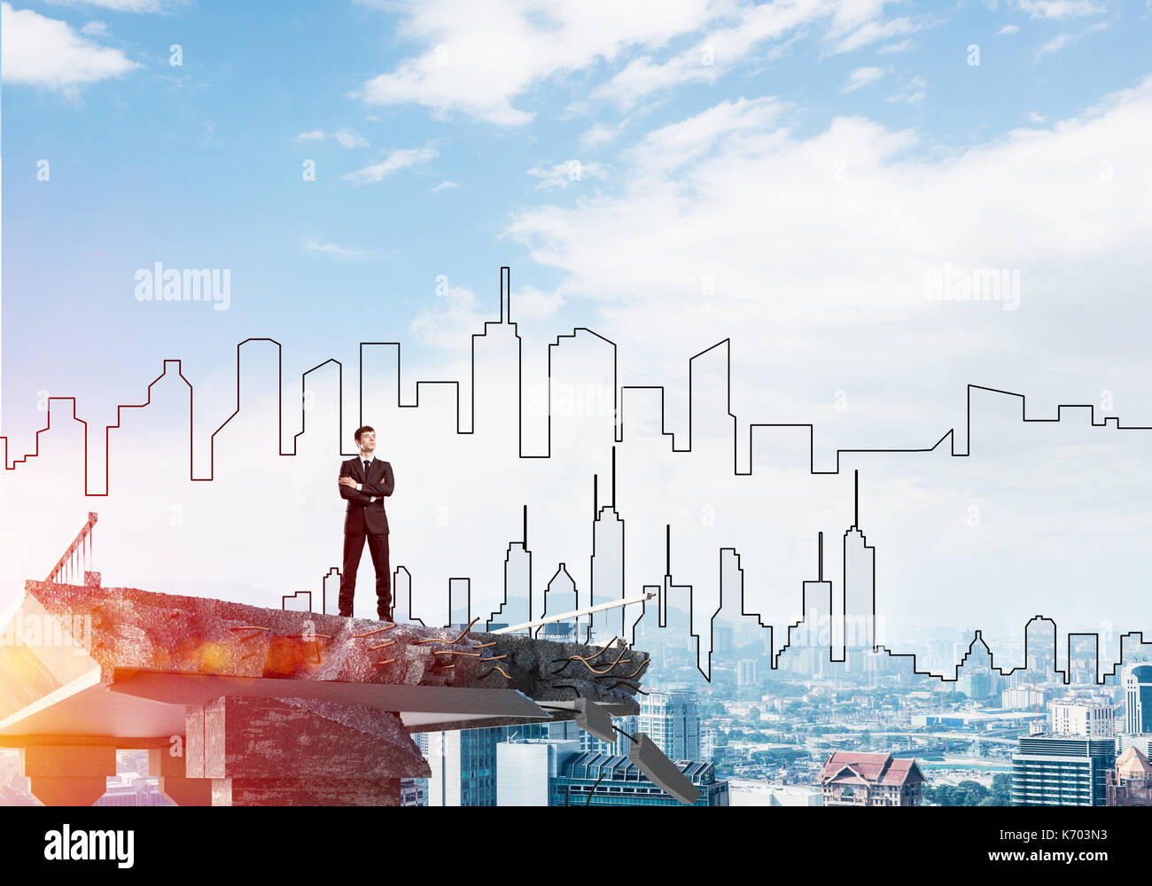 Searching new ways for problems solution Stock Photo - Alamy