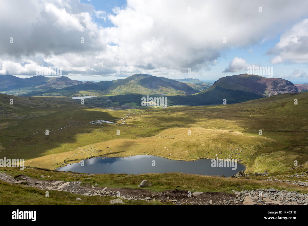 Mount Snowdon, Snowdonia National Park, Wales, UK Stock Photo - Alamy