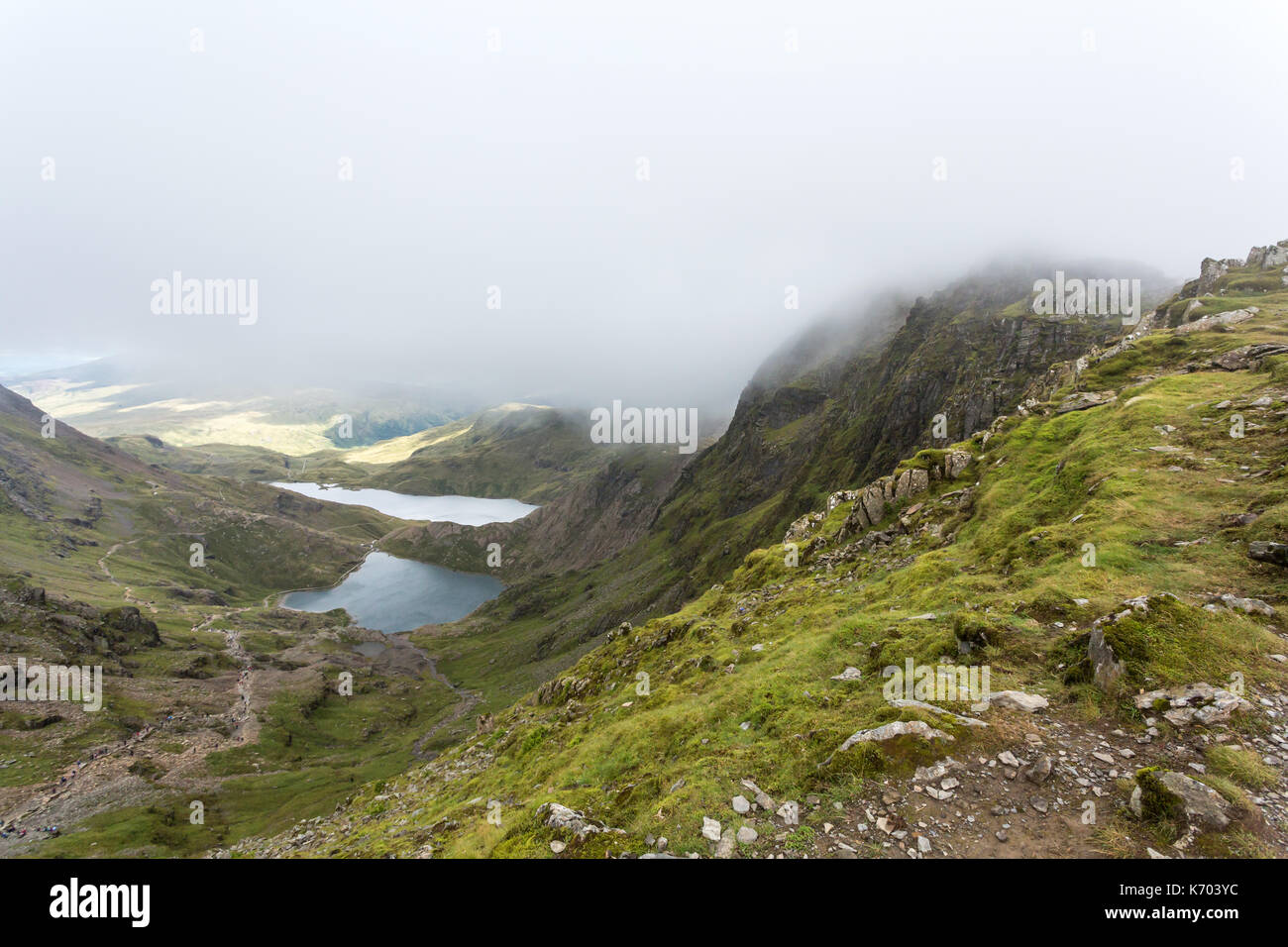 Mount Snowdon, Snowdonia National Park, Wales, UK Stock Photo - Alamy