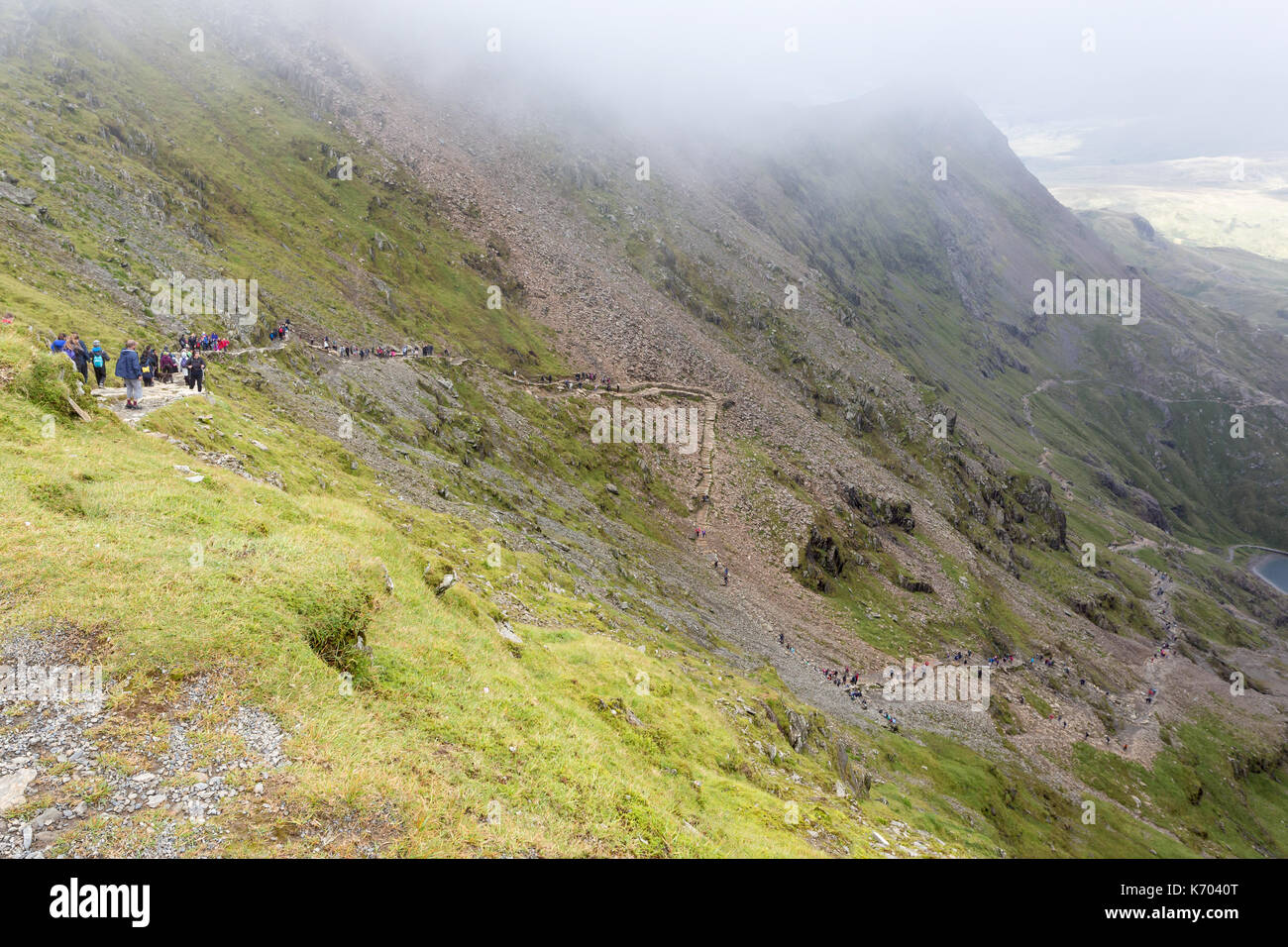 Mount Snowdon, Snowdonia National Park, Wales, UK Stock Photo - Alamy