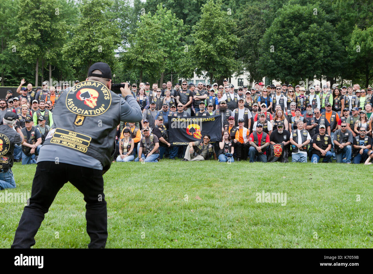 Combat veterans motorcycle association hi-res stock photography and ...