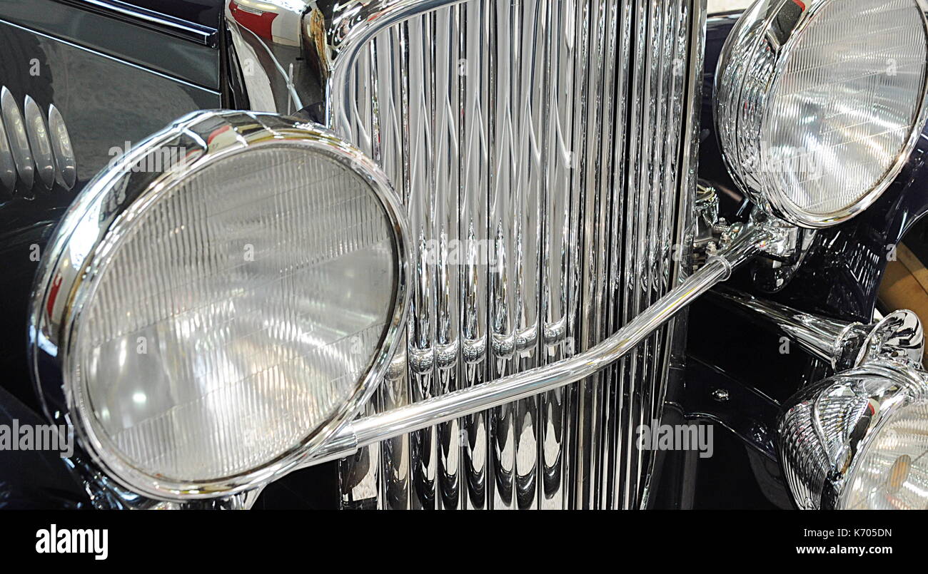 Classic Car Chrome Stock Photo - Alamy Classic Car Chrome Stock Photo - Alamy