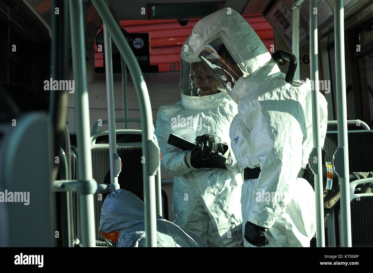 Rescue forces take part in a drill held to face BCRN terror attack ...