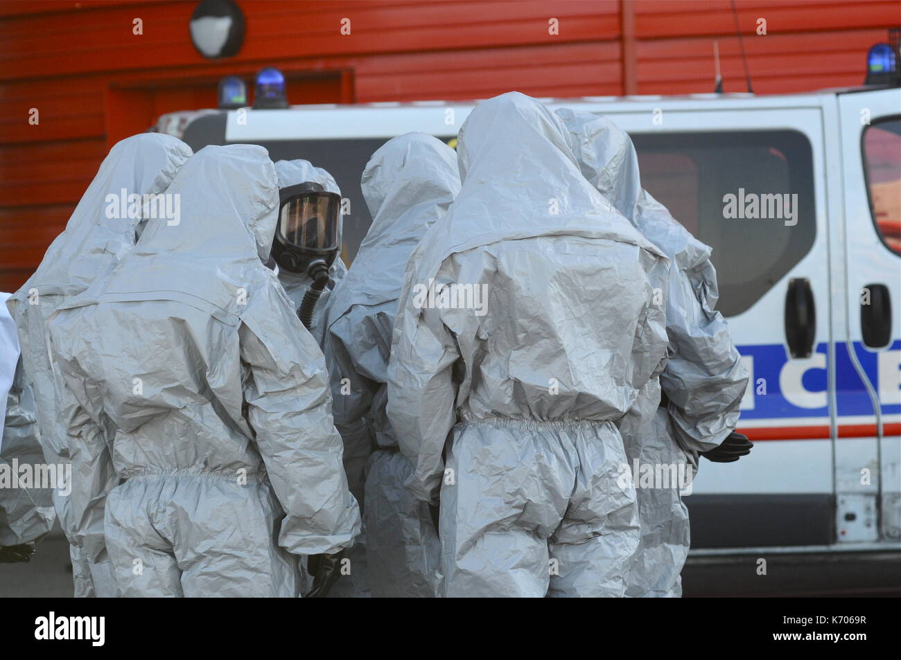 Rescue forces take part in a drill held to face BCRN terror attack ...