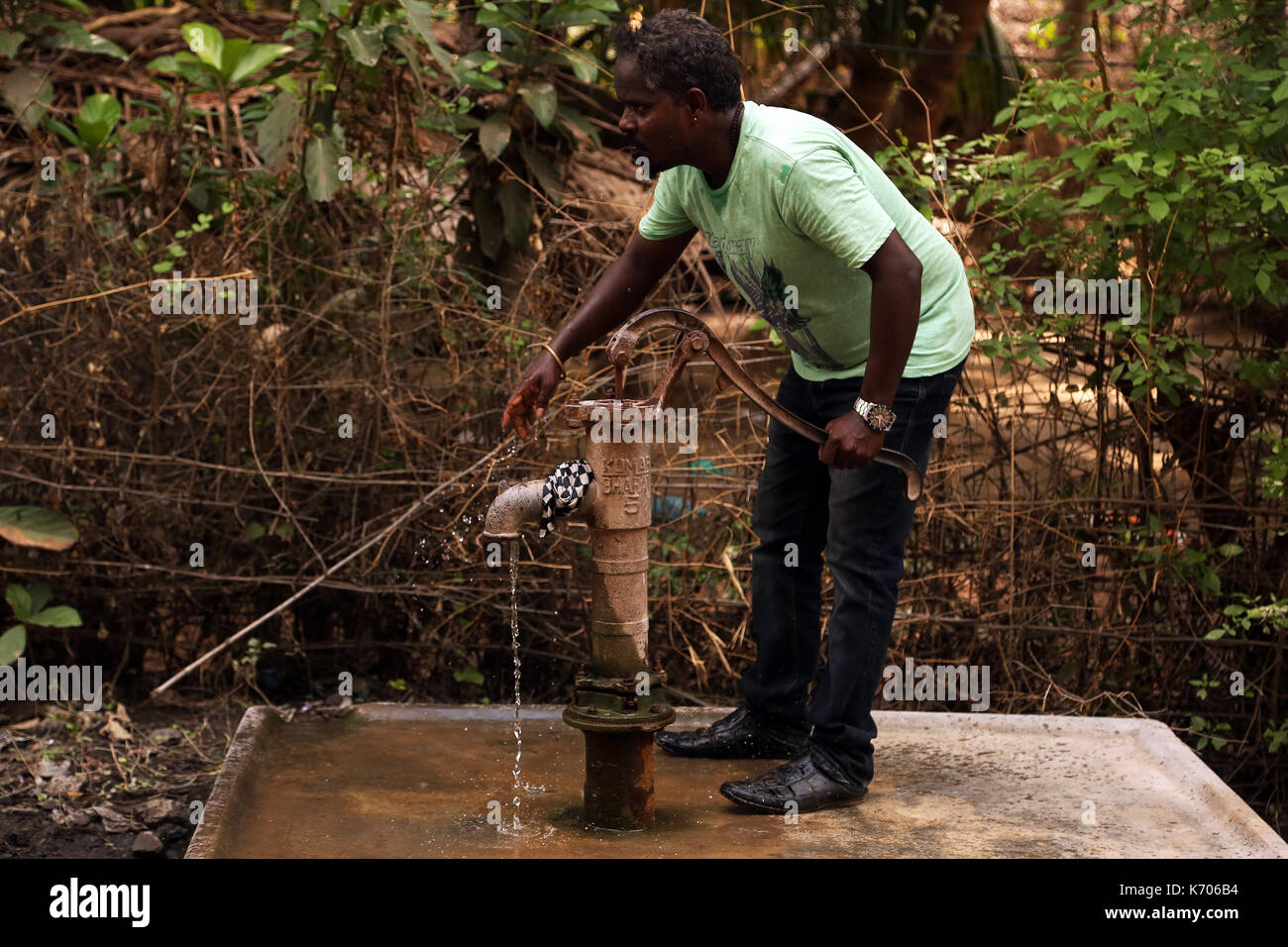 water splash on Man face Stock Photo - Alamy