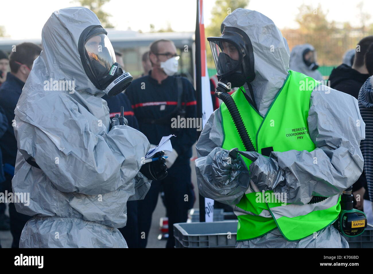 Rescue forces take part in a drill held to face BCRN terror attack ...