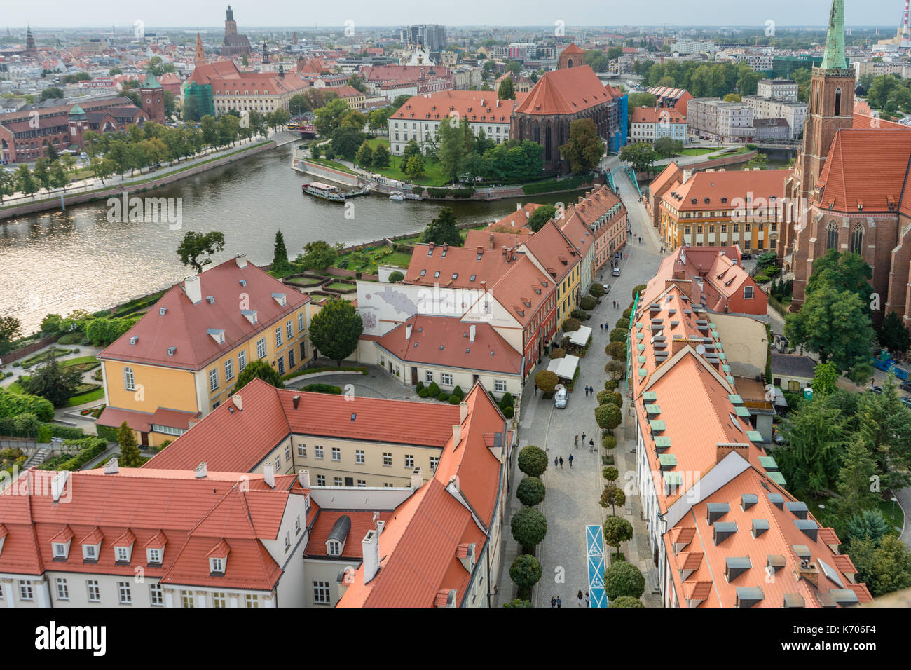 Cathedral river oder wroclaw breslau hi-res stock photography and images - Alamy