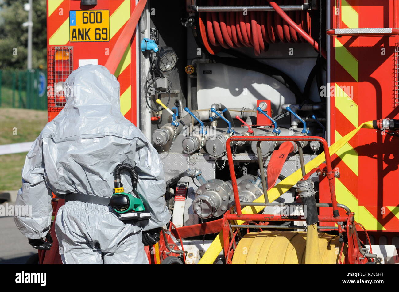 Rescue forces take part in a drill held to face BCRN terror attack ...