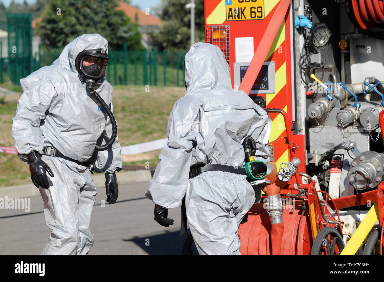 Rescue forces take part in a drill held to face BCRN terror attack ...