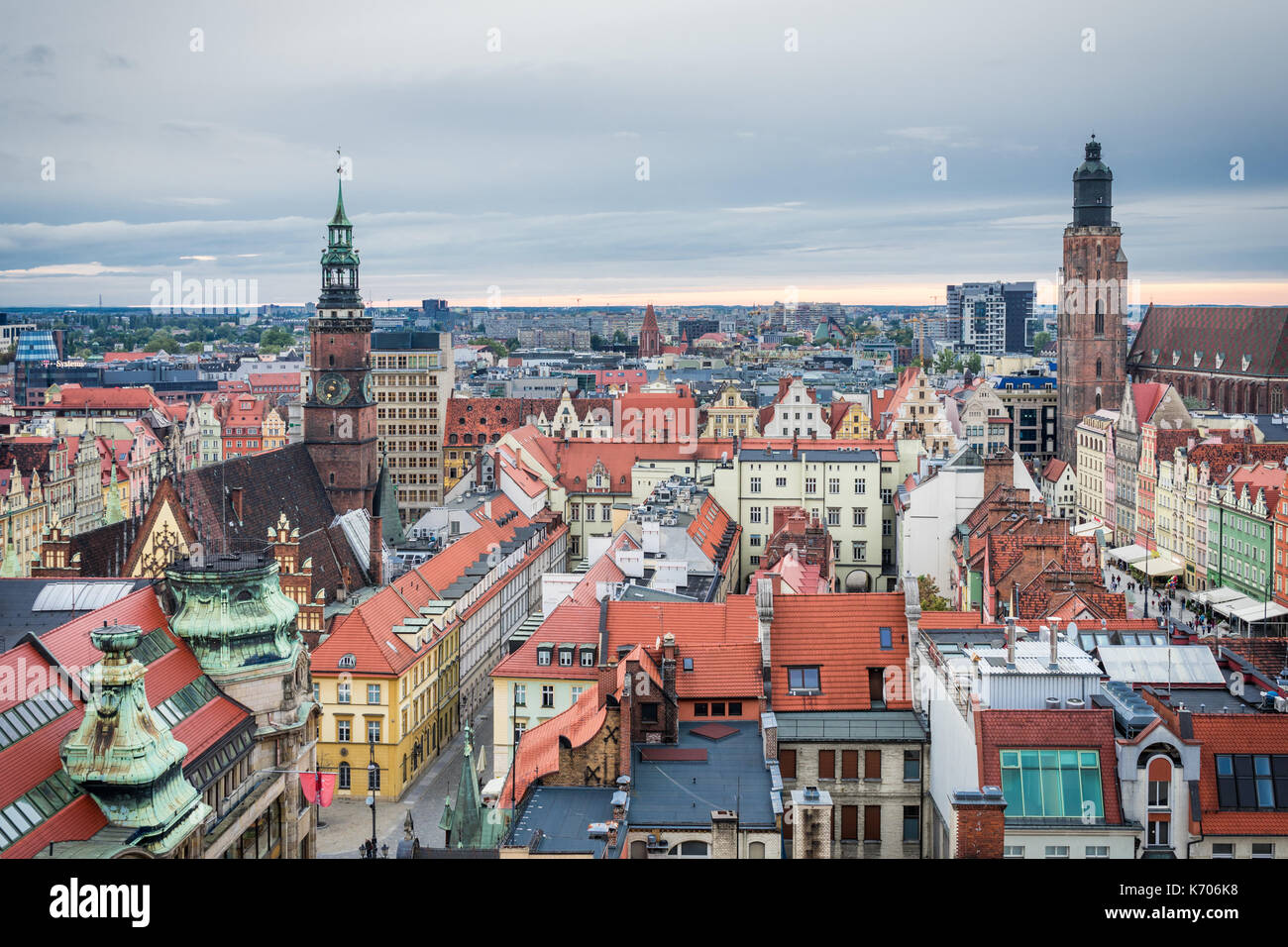 Aerial view red square hi-res stock photography and images - Alamy