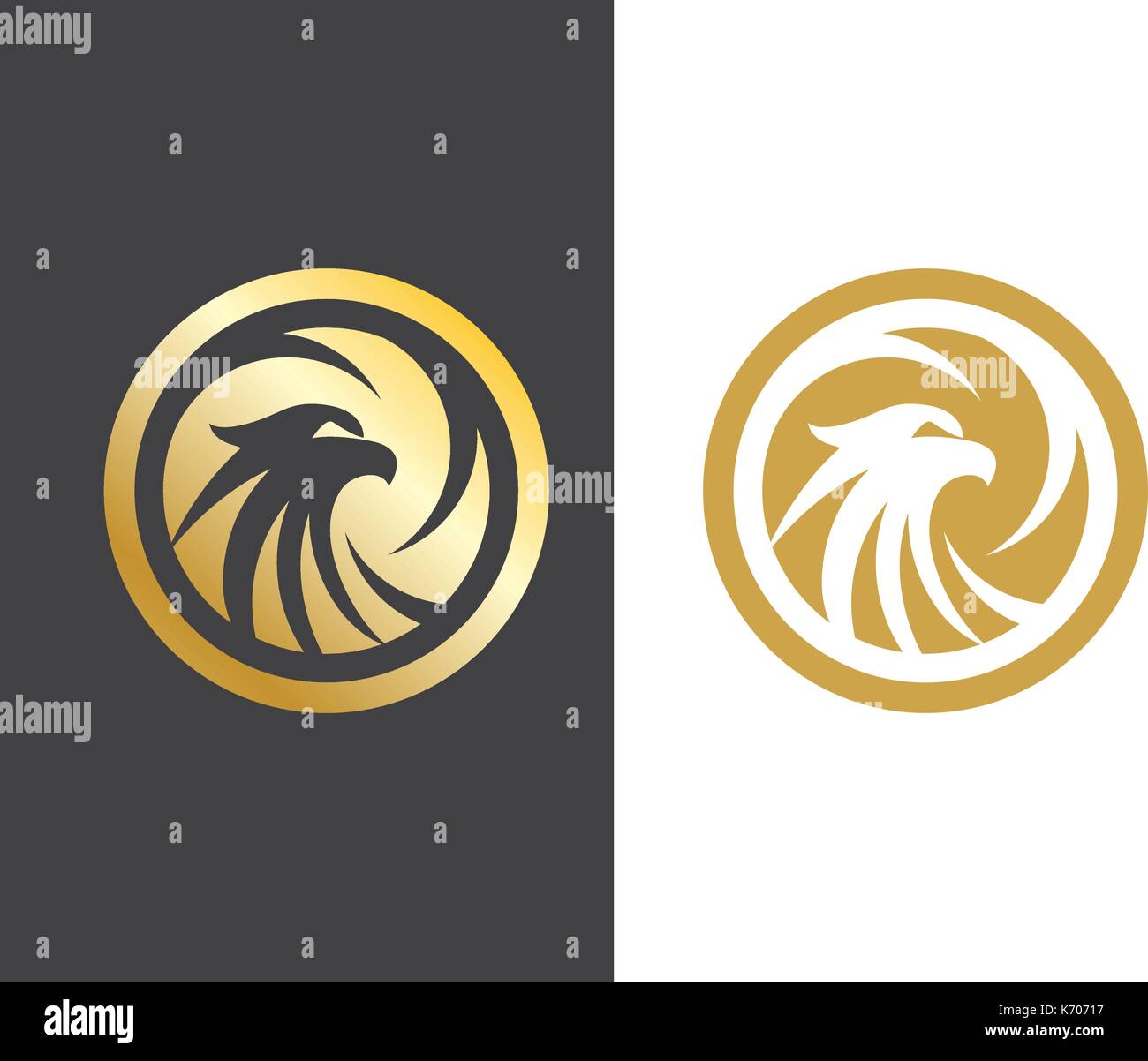 falcon eagle icon Template design illustration Stock Vector Image & Art ...