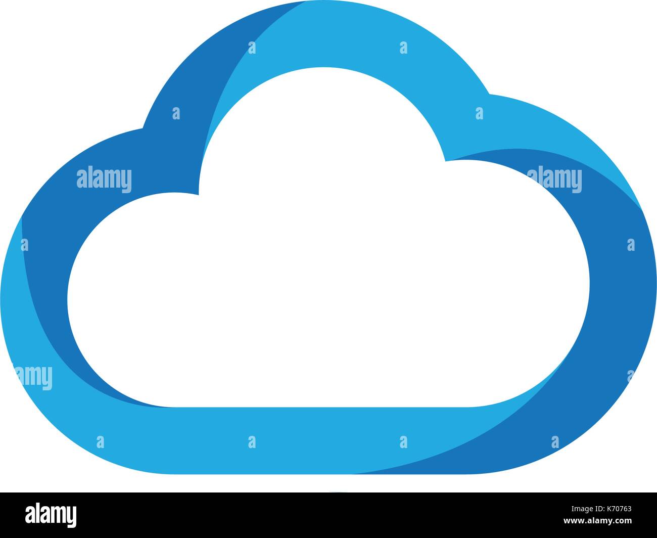 cloud technology vector logo template design vector Stock Vector Image ...
