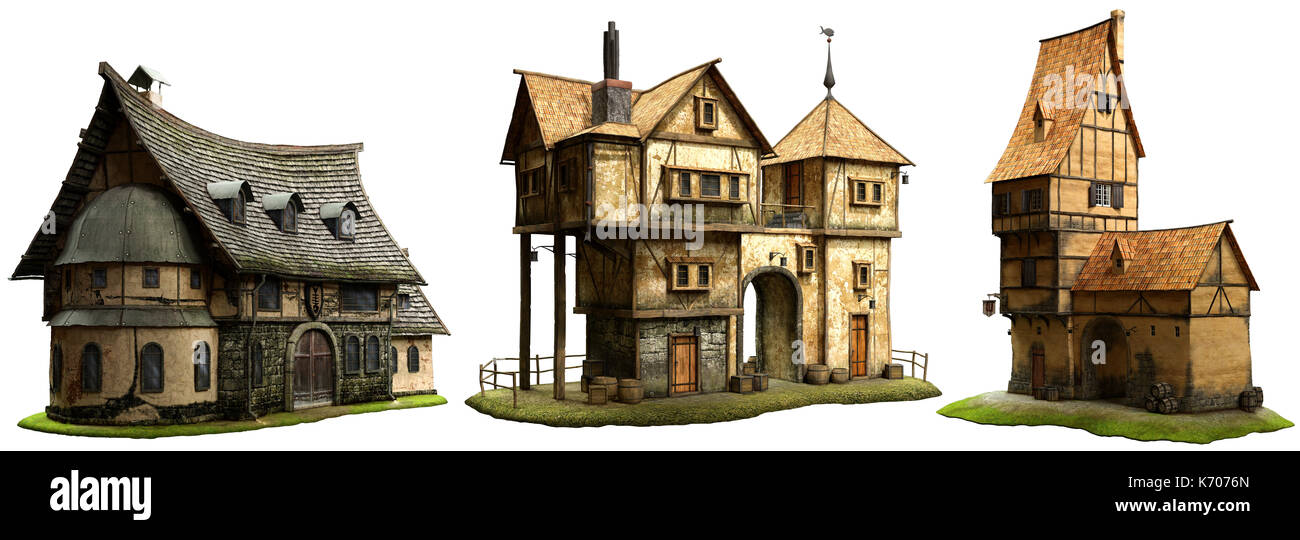 Fantasy buildings hi-res stock photography and images - Alamy