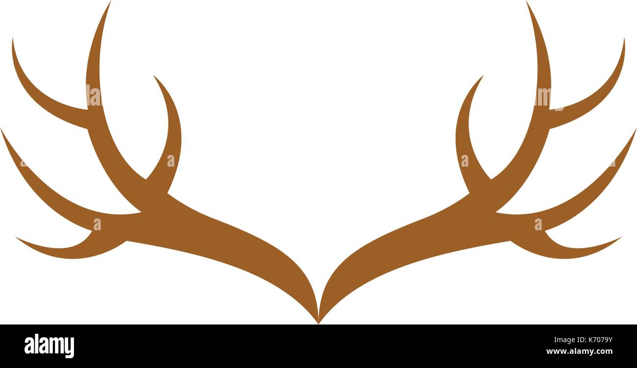 Deer Logo Template vector illustration Stock Vector Image & Art - Alamy