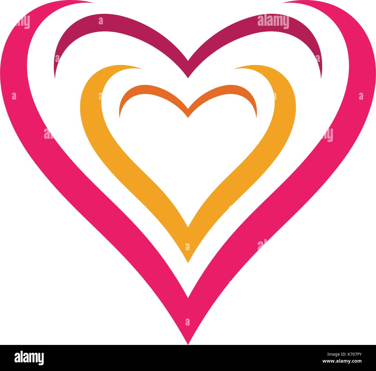 Love Logo Vector icon illustration design Stock Vector Image & Art - Alamy