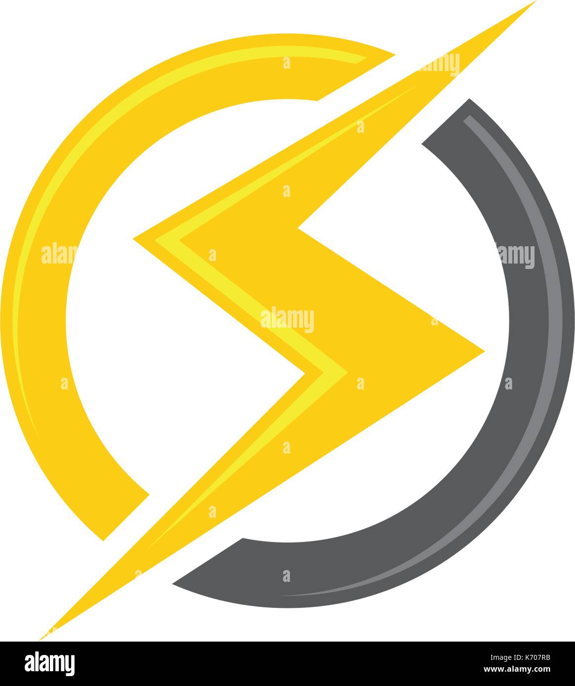 Lightning Logo Template vector icon illustration design Stock Vector ...