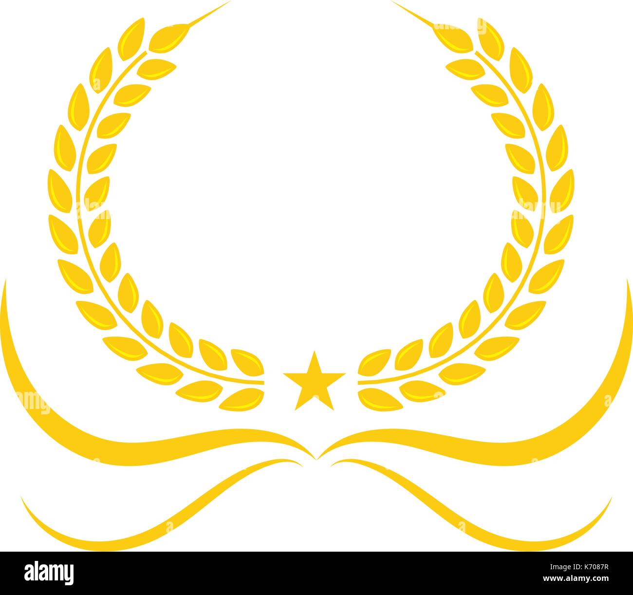 Agriculture wheat Logo Template vector icon design Stock Vector Image ...