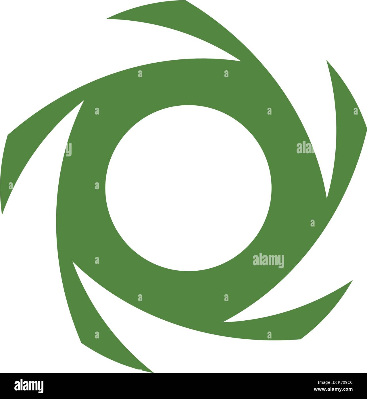 Eco Recycle logo template vector illustration Stock Vector Image & Art ...