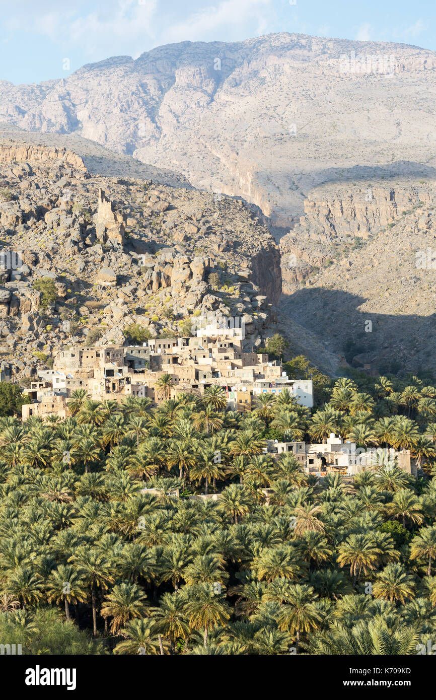 Old Village Misfah in the mountains of Sultanate Oman Stock Photo - Alamy
