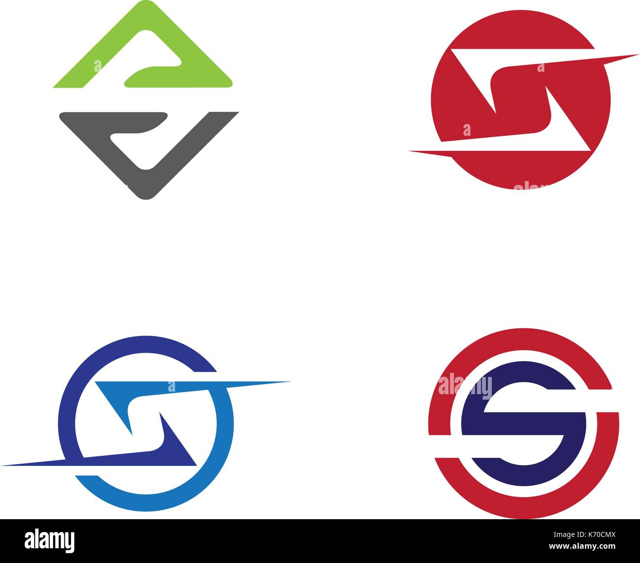 Business corporate S letter logo design vector Stock Vector Image & Art ...