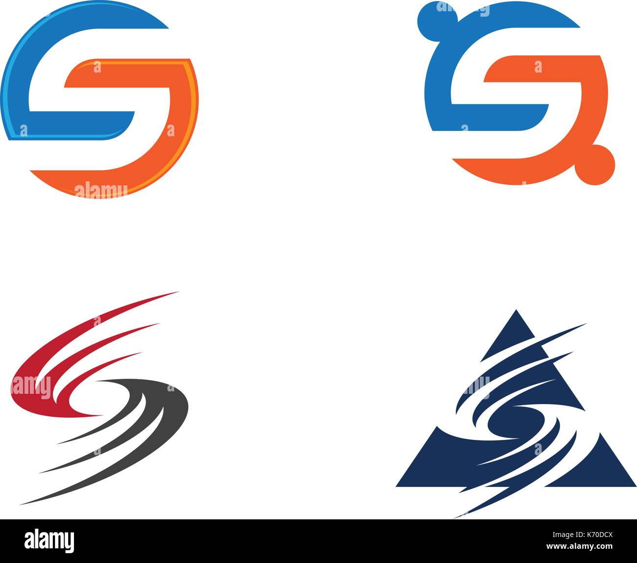 Business corporate S letter logo design vector Stock Vector Image & Art ...