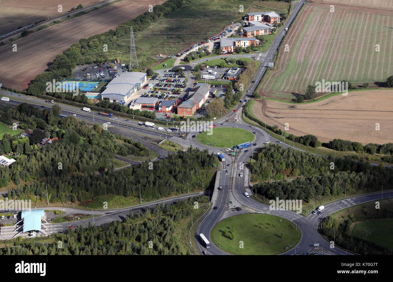 Uk roundabouts hi-res stock photography and images - Alamy