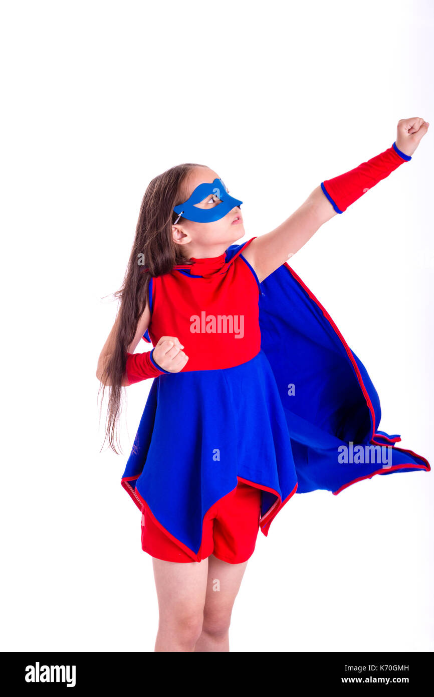 Superhero pose child hi-res stock photography and images - Alamy