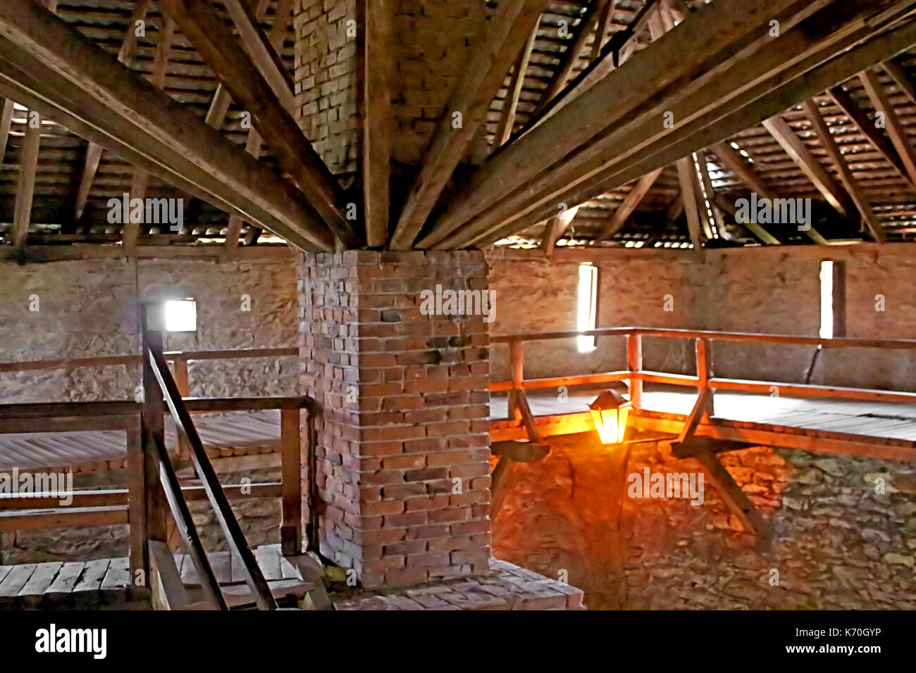 Inside Old Medieval Castle Tower High Resolution Stock Photography and ...