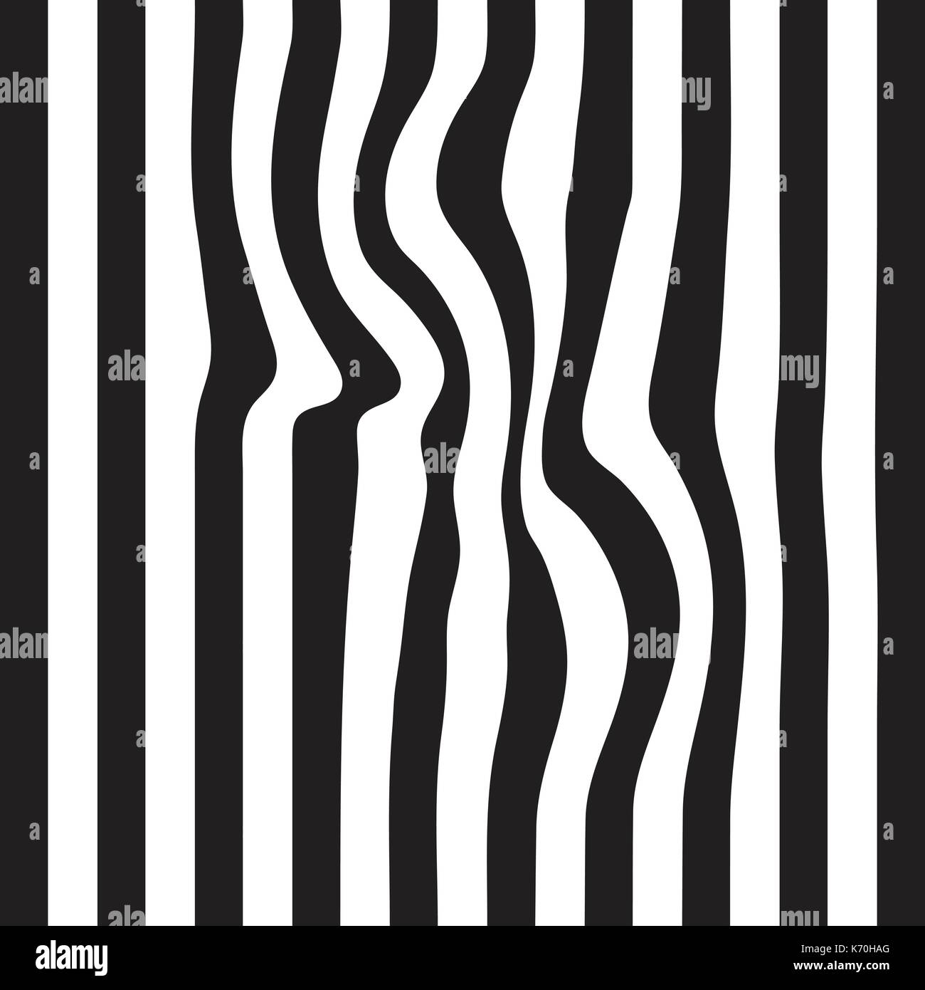 Striped abstract background. black and white zebra print. Vector ...