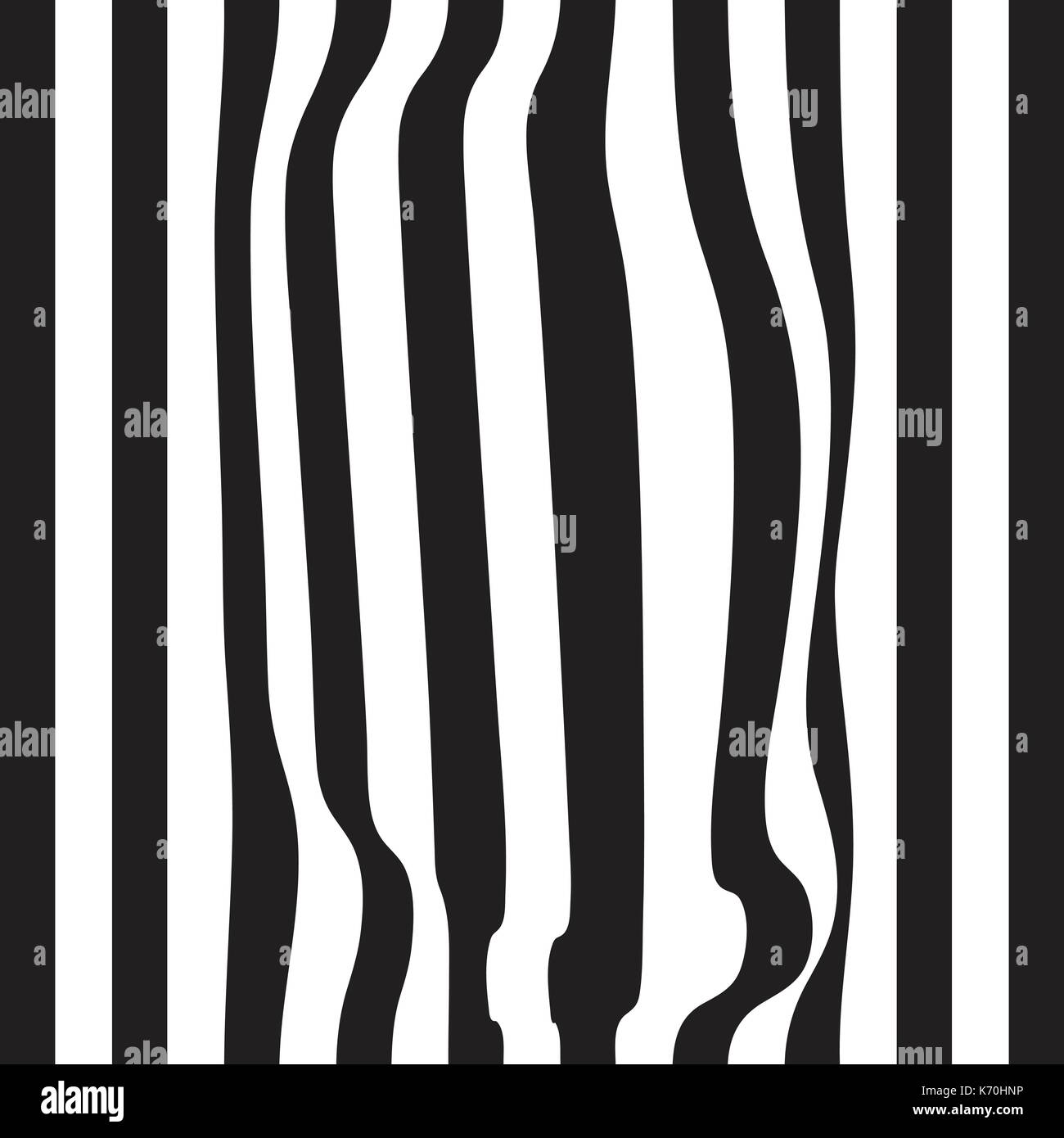 Striped abstract background. black and white zebra print. Vector ...