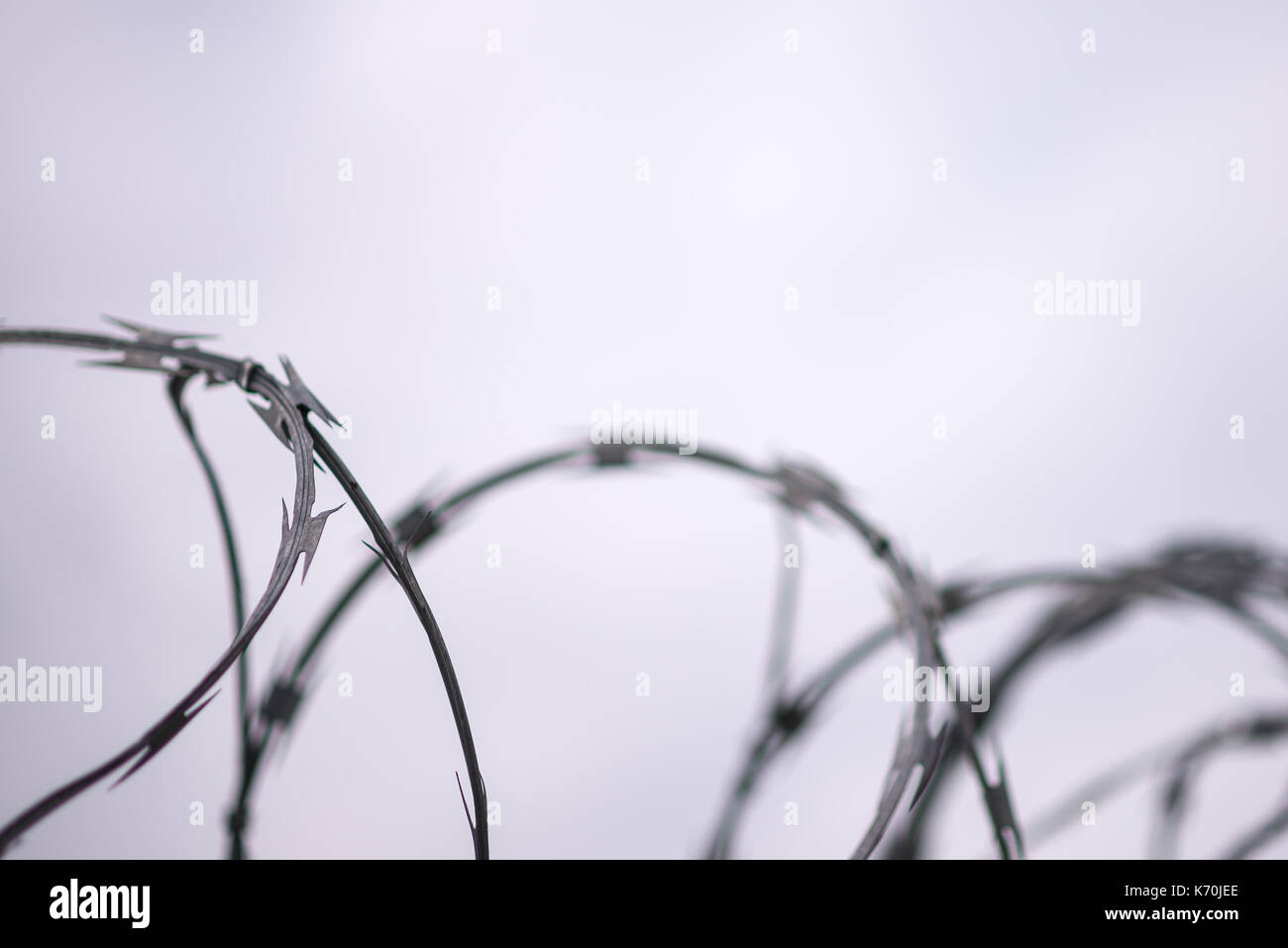 Razorwire hi-res stock photography and images - Alamy