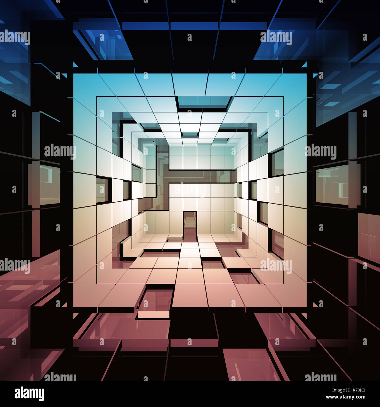 Abstract modern architecture interior hi-res stock photography and ...