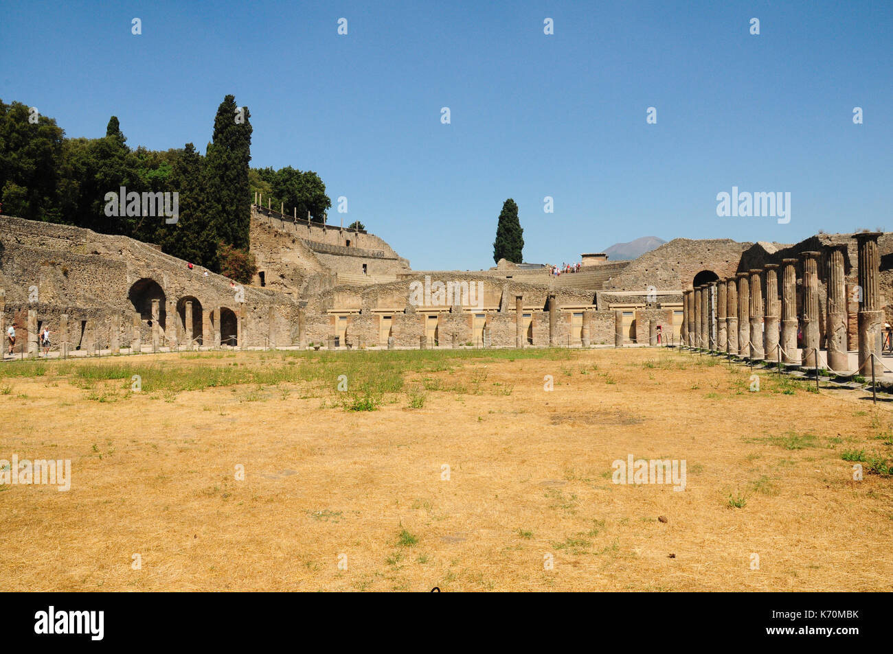 Pompeii archaeological site, Campania, Italy, Europe Stock Photo - Alamy