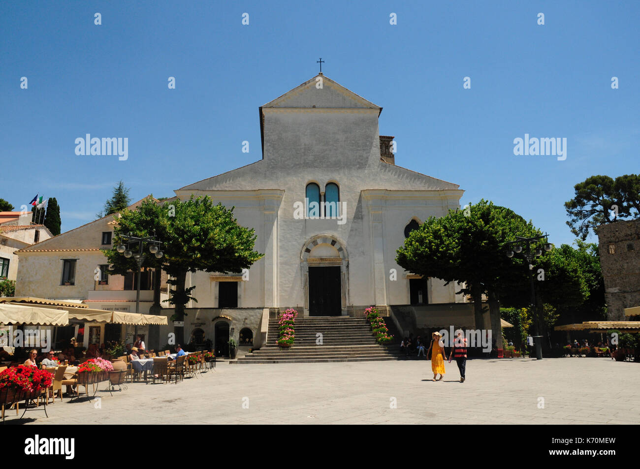 Ravello Cathedral, Amalfi Coast, Campania, Italy, Europe Stock Photo ...