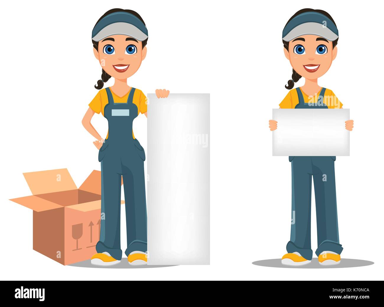 Carton placard Stock Vector Images - Alamy